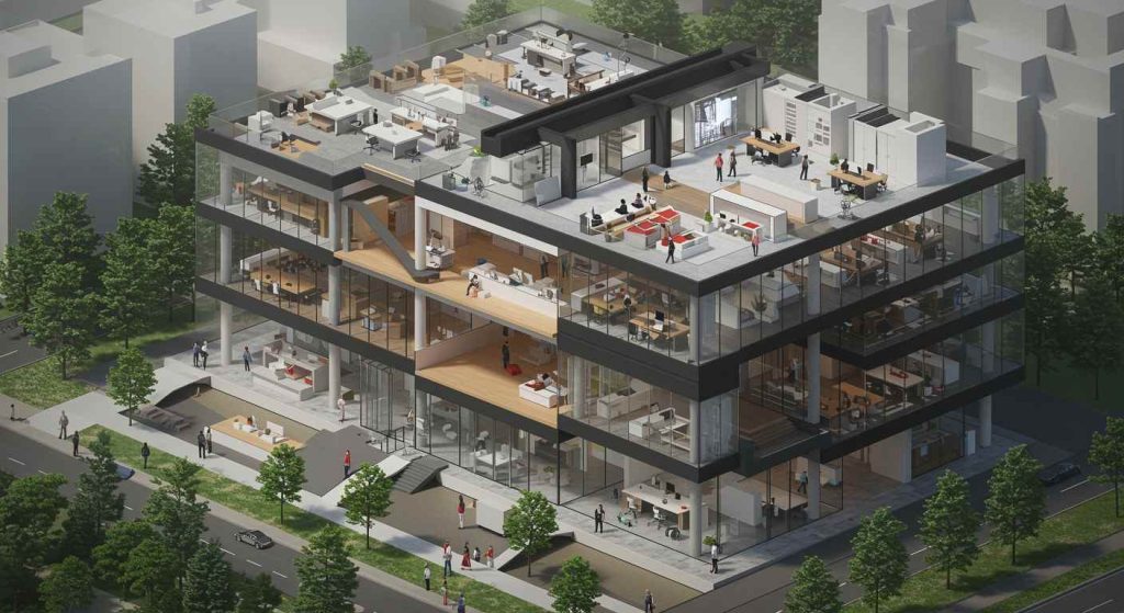 Corporate & Commercial Documentation Service in BIM & CAD | SKETS Studio